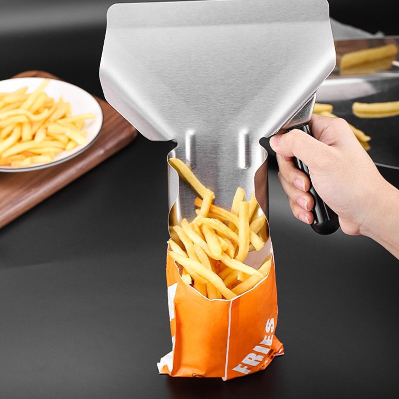 Stainless steel food packing shovel duckbill scoo. Grandado