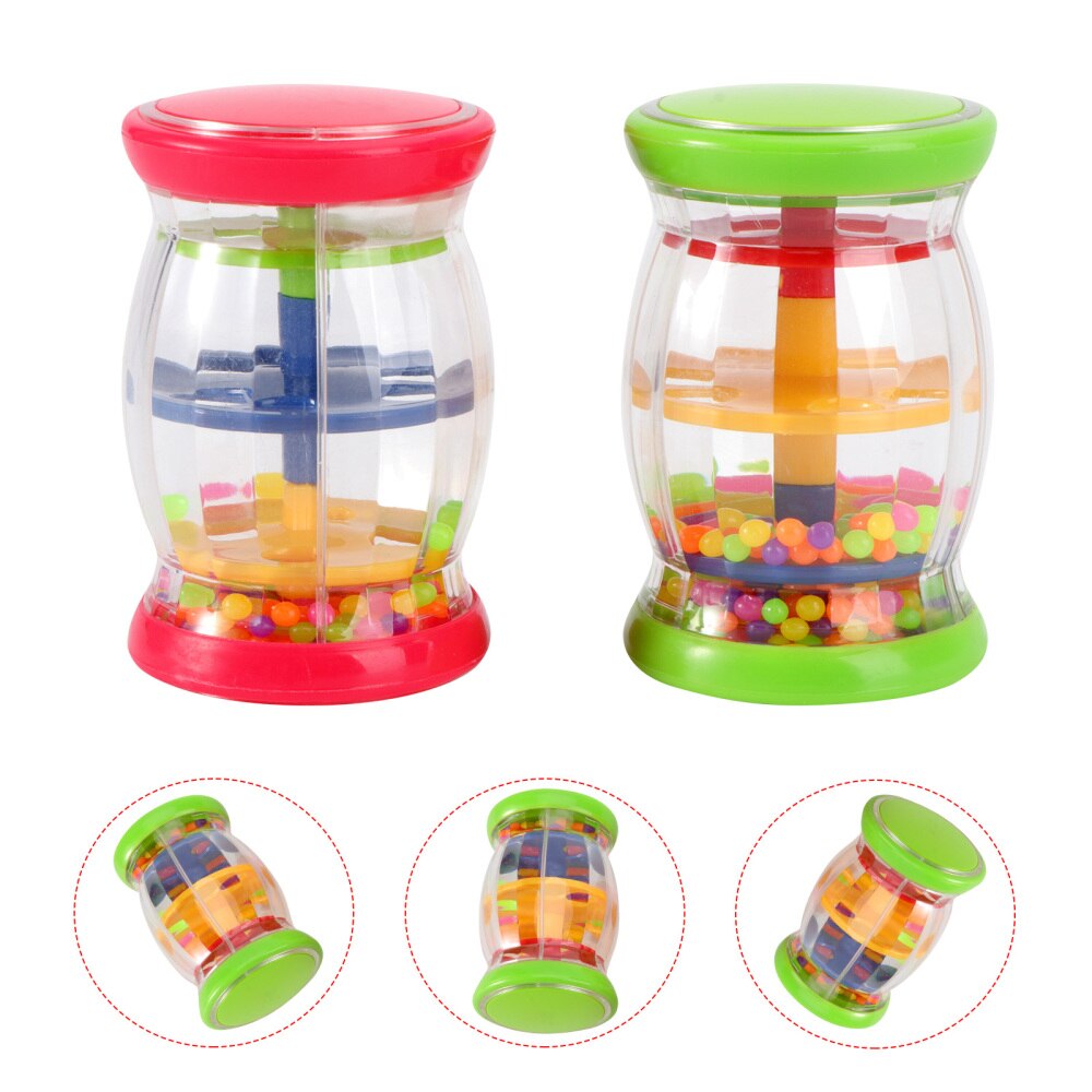 2Pcs Baby Rattle Rainmaker Handshake Infant Graspi... – Grandado