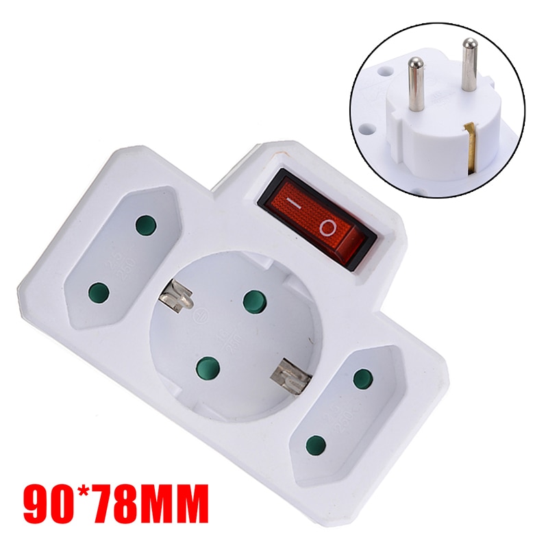 1Pc Multiple Plug Conversion Plug Socket With Swit... – Vicedeal