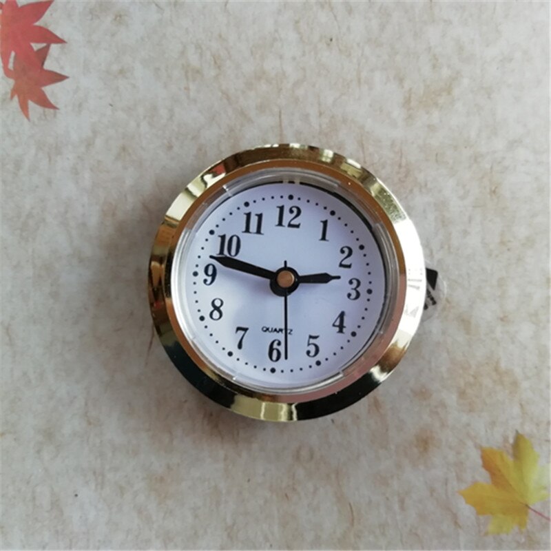 5PCS Gold Rim Diameter 50MM Insert Quartz Clock fo... – Grandado
