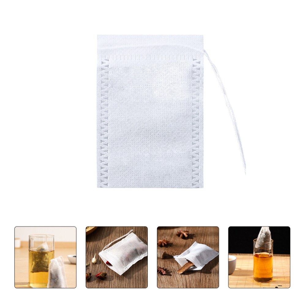 200Pcs Tea Filter Bags Disposable Tea Bags Loose L... – Grandado