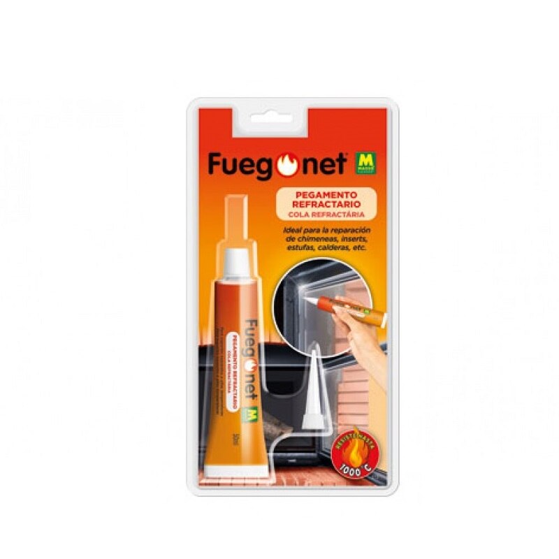 Pegamento Refractario FUEGONET. Pegamento Resisten... – Grandado