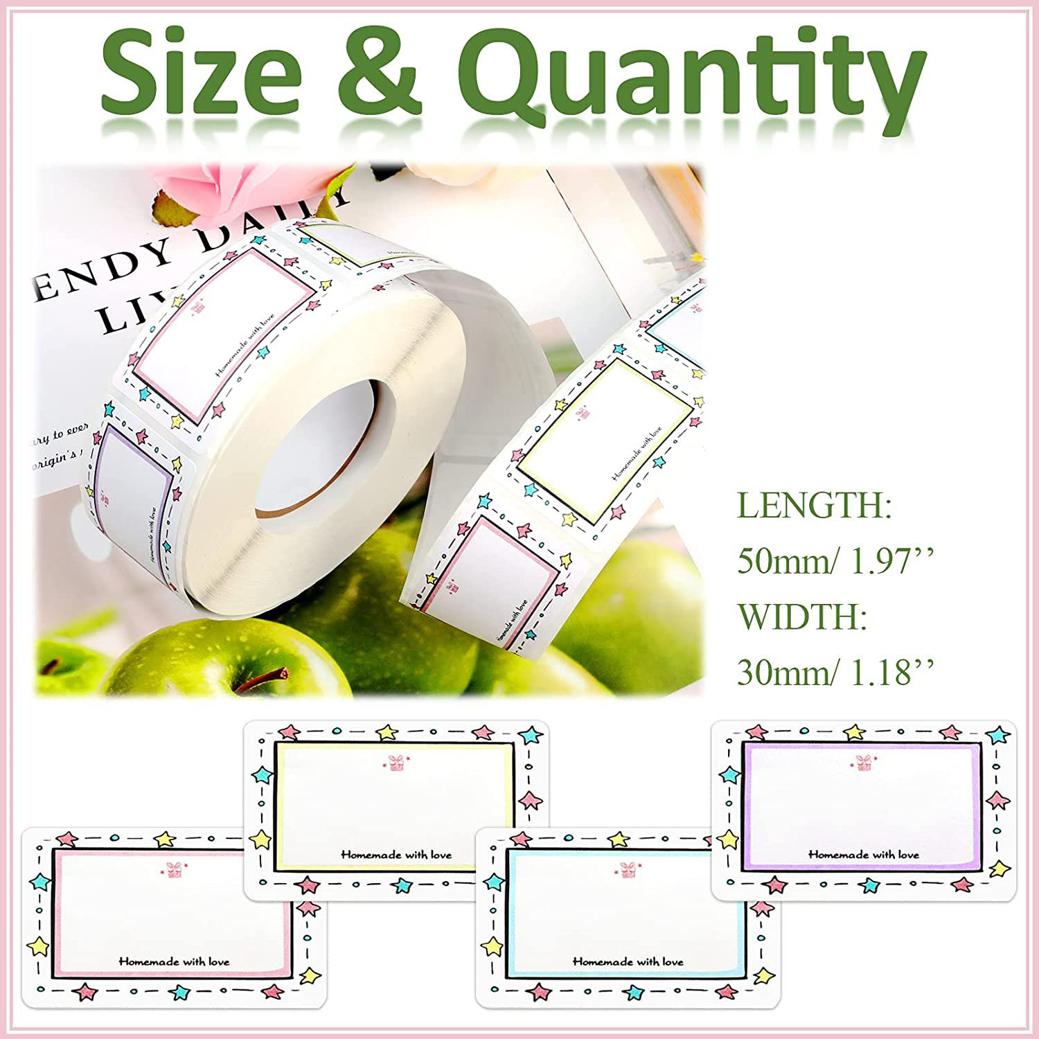 300Pcs/Roll Keuken Classificatie Label Stickers Ko... – Vicedeal