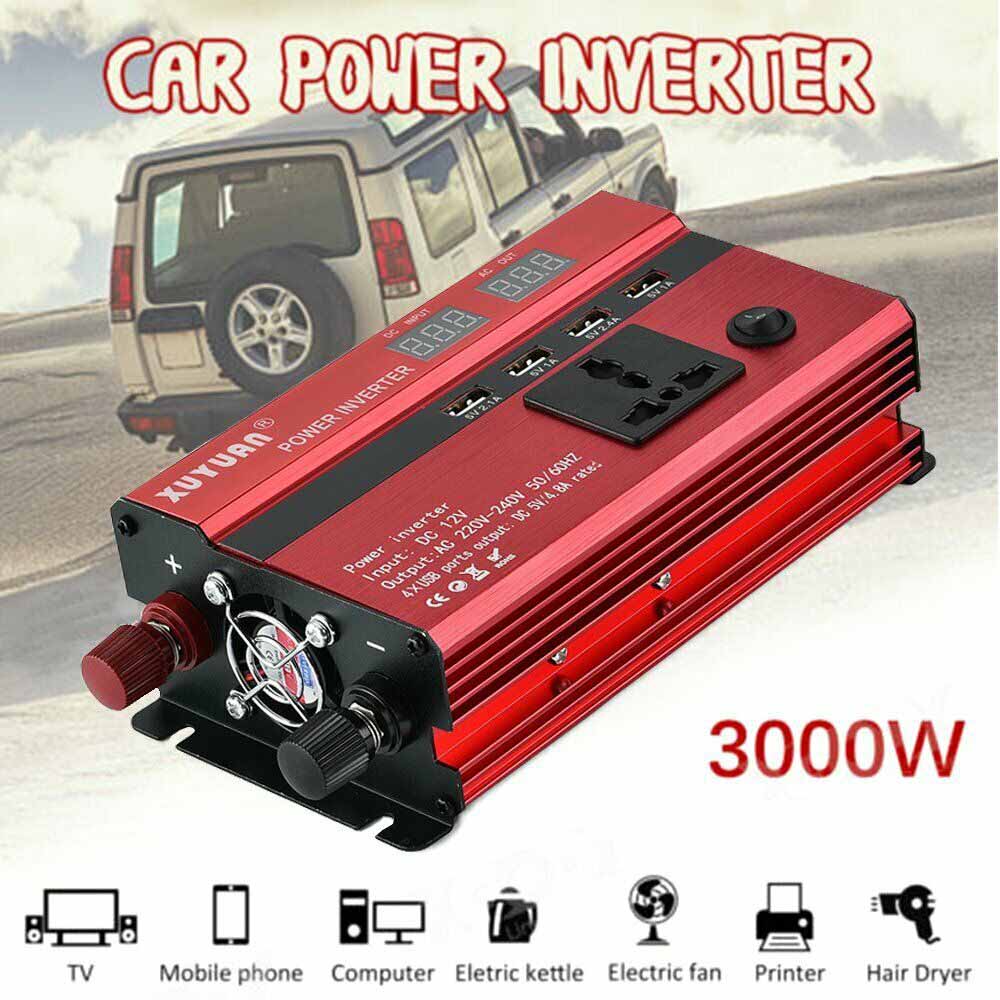 Pure Sine Wave Inverter DC 12v/24v To AC 110V/220V... – Grandado