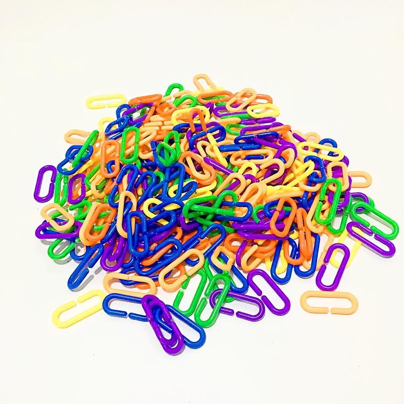 100 Pcs Bird Cage Toy Plastic C Clips Hooks DIY Ch... – Grandado