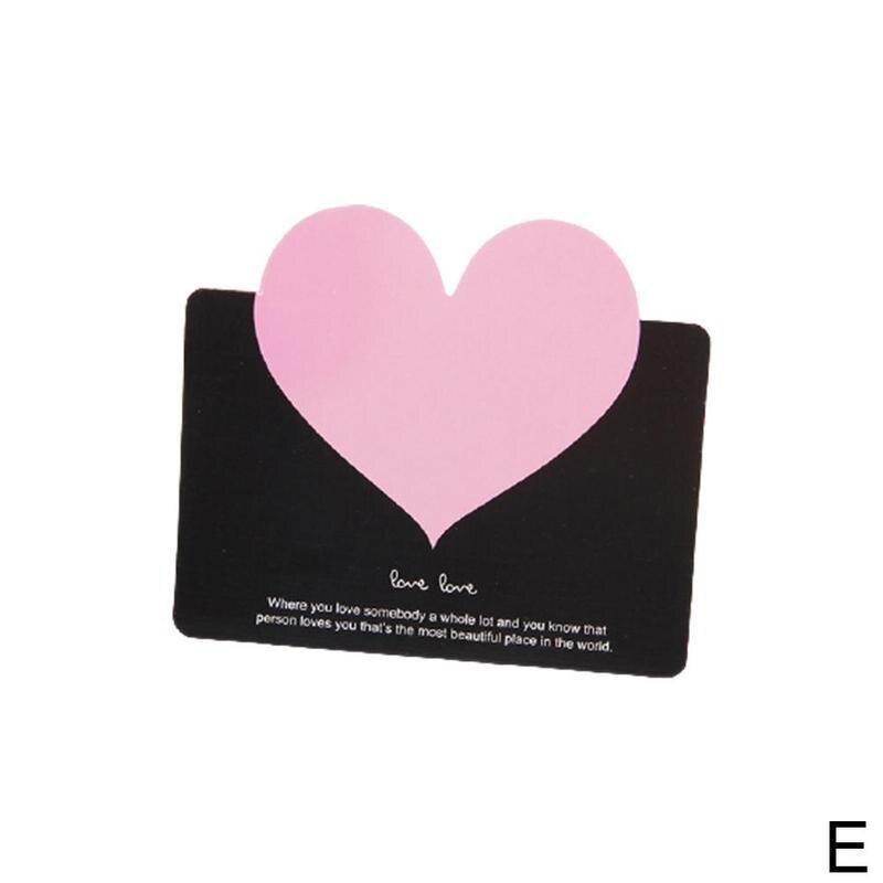 10pcs Love Heart Shape Greeting Card Valentine's D... – Grandado