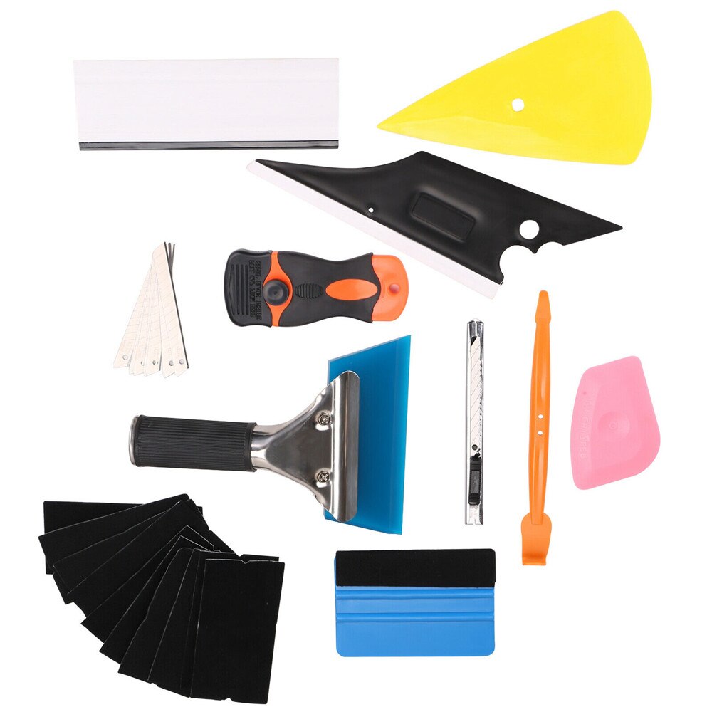 10pcs Film Wrap Tinting Tools Auto Window Scraper ... – Grandado