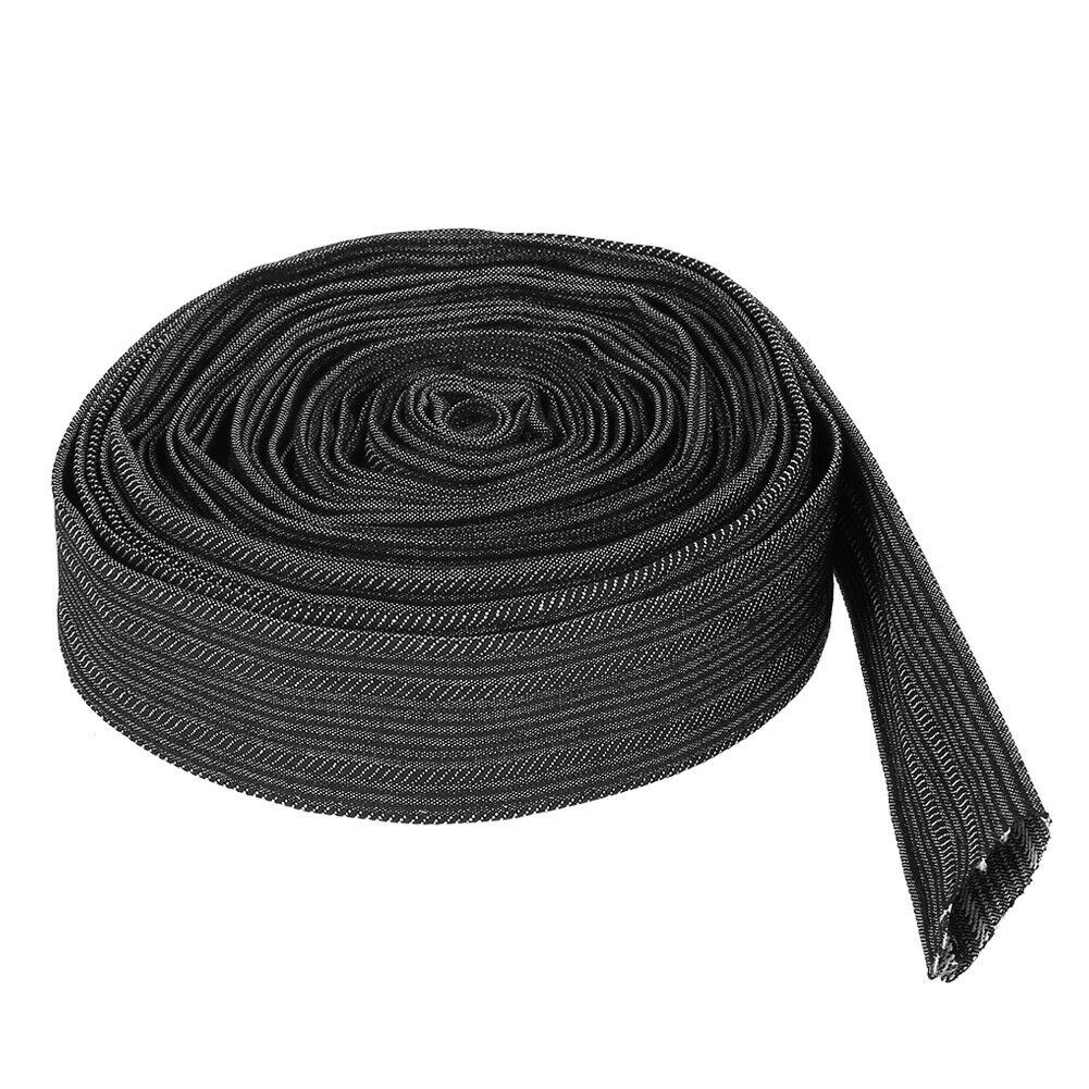 25FT Nylon Protective Sleeve Sheath Cable Cover We... – Grandado