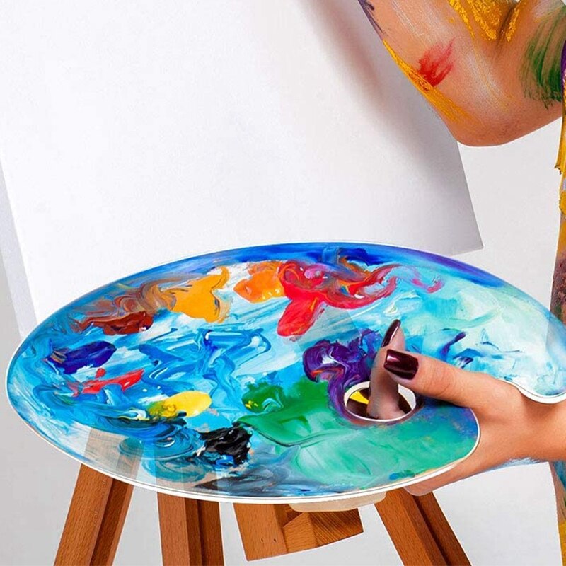 3 Stuks Verf Palet Acrylverf Palet Art Verf Lade V... – Vicedeal