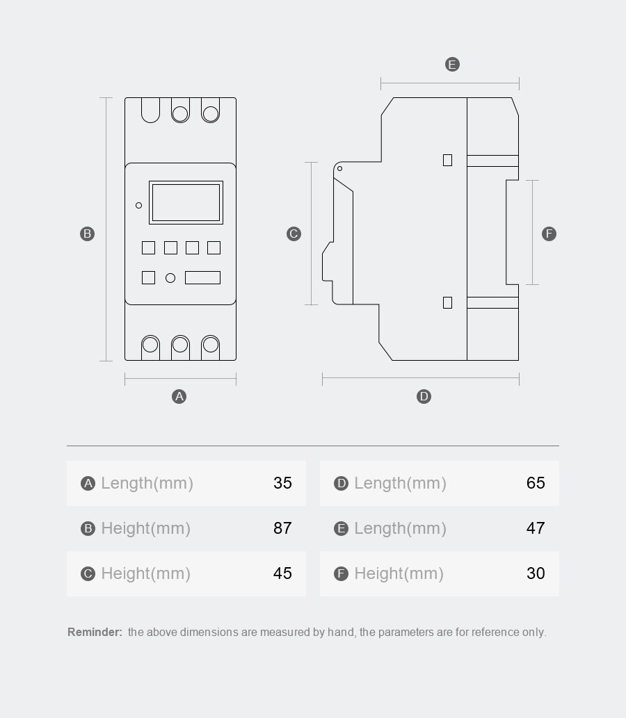 WINSOME Electronic Weekly 7 Days Programmable Digi... – Grandado