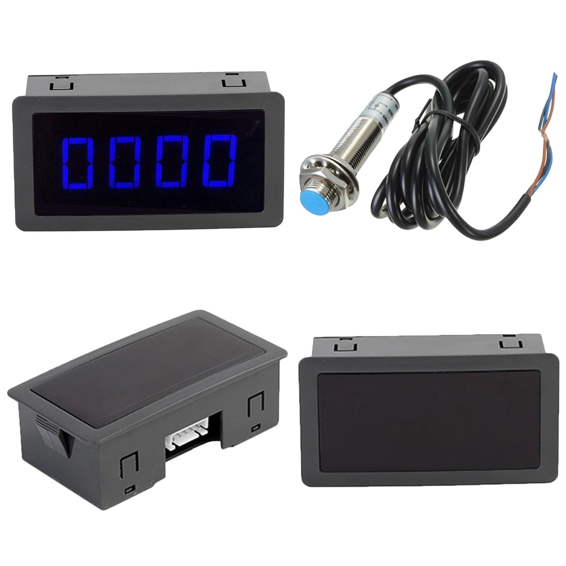 RPM Speed Meter Motorcycle Bike Tachometer gauge 4... – Grandado