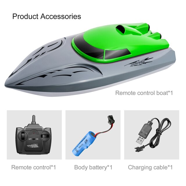Best 2.4G RC Boat Remote Control Boat Waterproof T... – Vicedeal