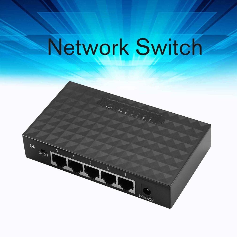 Mini 5/8/8+2/16 Port 10/100/Gigabit Switch SPOE Fa... – Grandado
