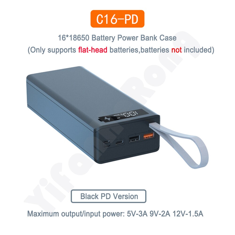 Dual USB Micro USB Type C Power Bank Shell 5V DIY ... – Vicedeal