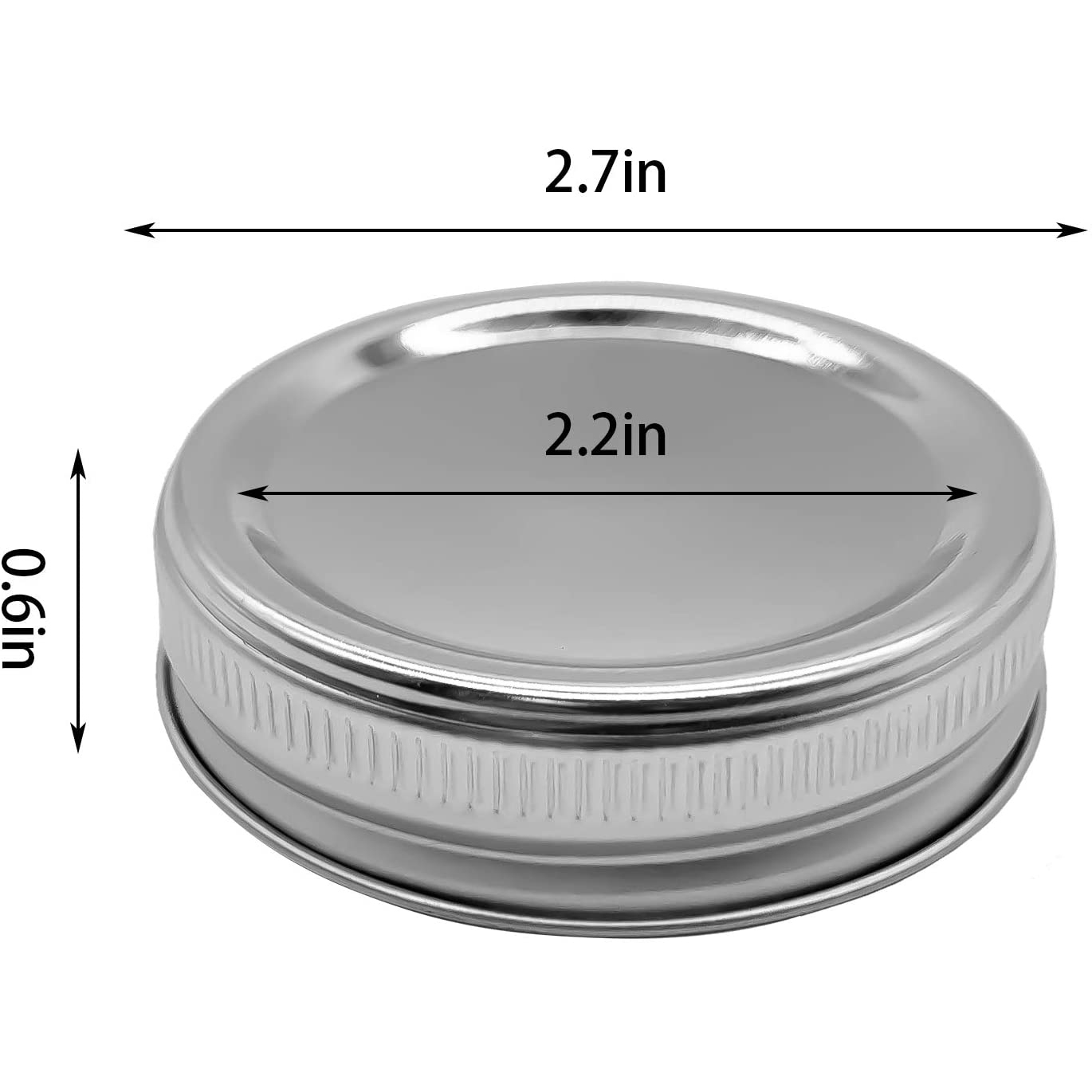 30 Packs Canning Lids, Regular Mouth Lids and Band... – Grandado