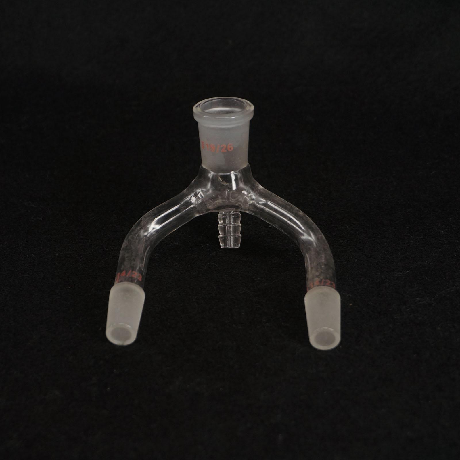 19/26 x 14/23 Joint 2-Way Lab Glass Vacuum Receive... – Vicedeal