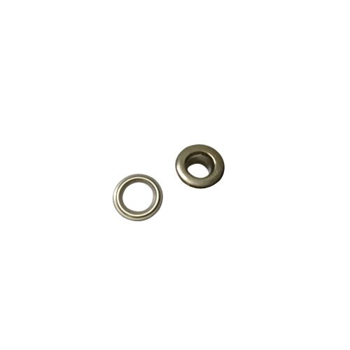 100sets/lot No Sew metal brass eyelets with washer... – Grandado