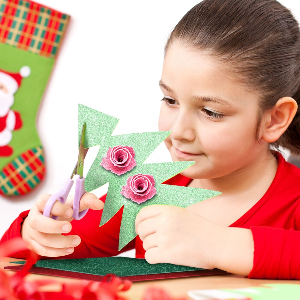 Supvox 10pcs DIY Sheets Colorful EVA Sheets A4 Gli... – Grandado