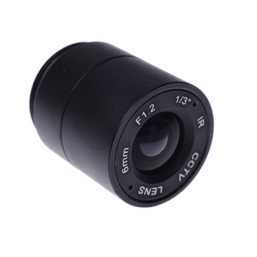 CCTV LENS 6mm 53degrees 1/3" F1.2 CCTV Fixed Iris ... – Vicedeal