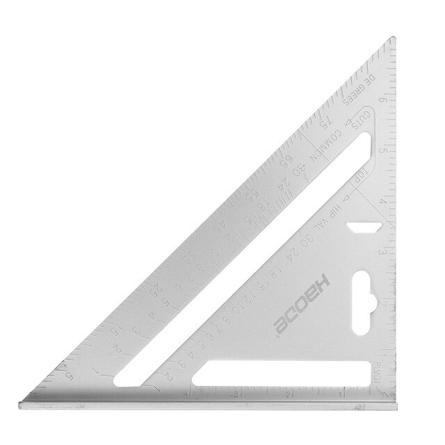12 inch Metric and Imperial Aluminum Alloy Triangl... – Grandado