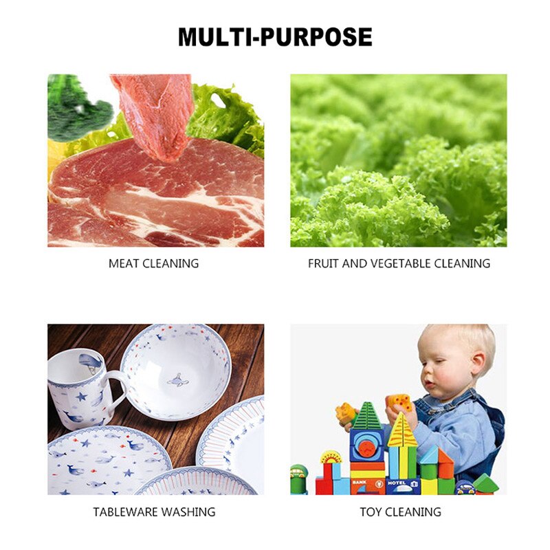 Household Ozone Oxygen Sterilization Food Cleaning... – Vicedeal