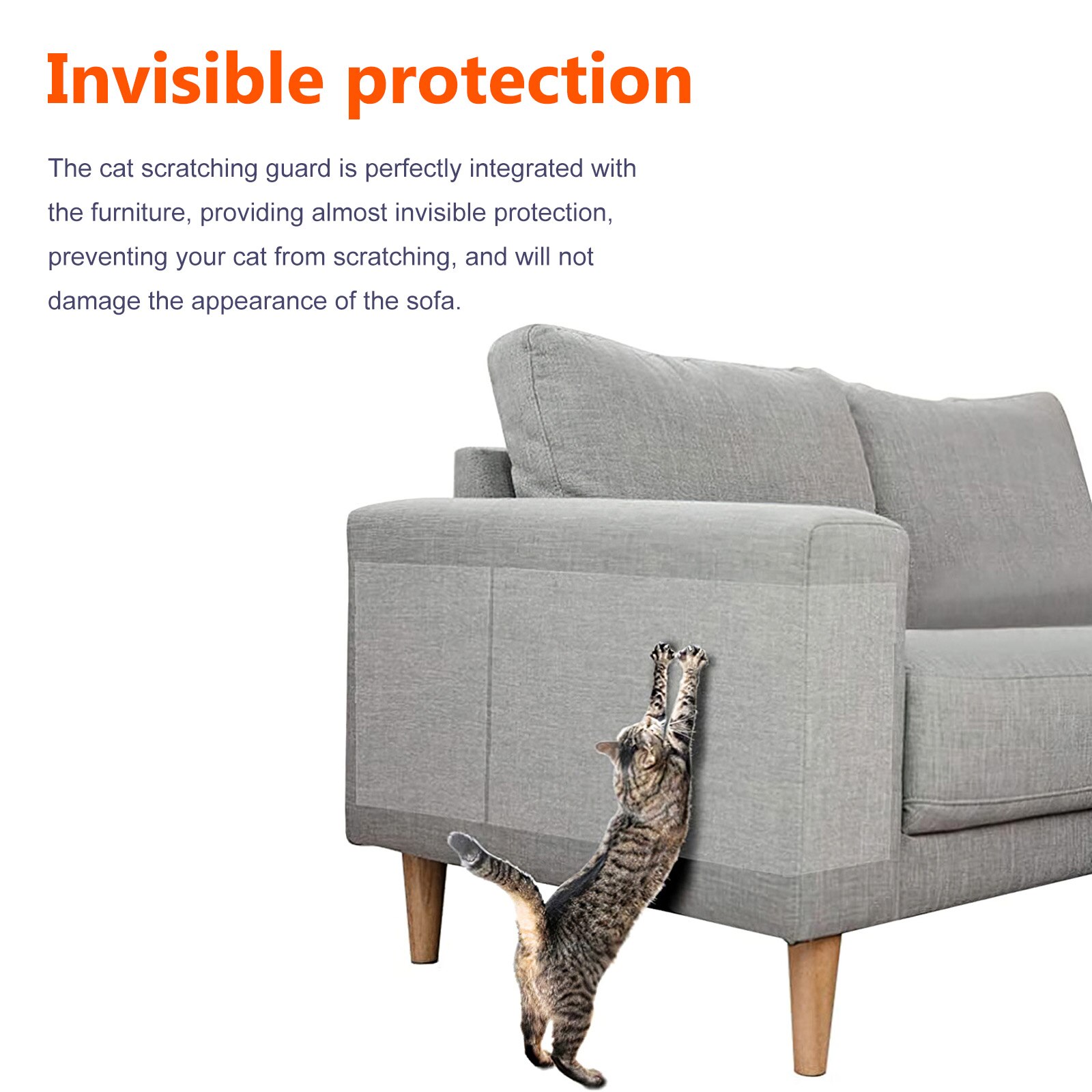 Pet Scratch Protector Pvc Anti Cat Scratch Pad Tra... – Grandado