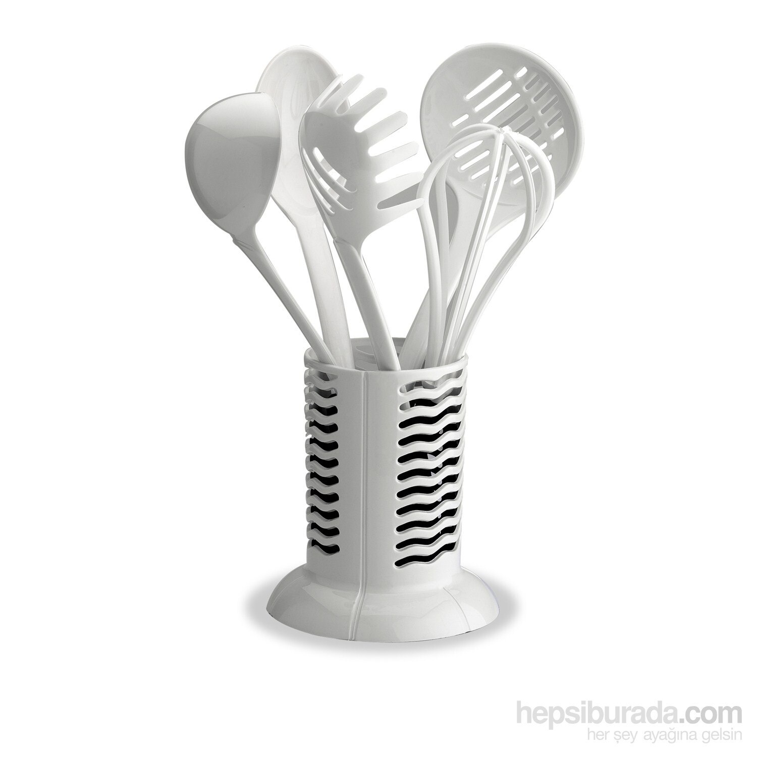 Schafer 6 Piece Mia Bucket Set-Black-White – Grandado