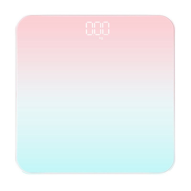 Bathroom Body Weighing Scale Floor Scales Glass LE... – Vicedeal