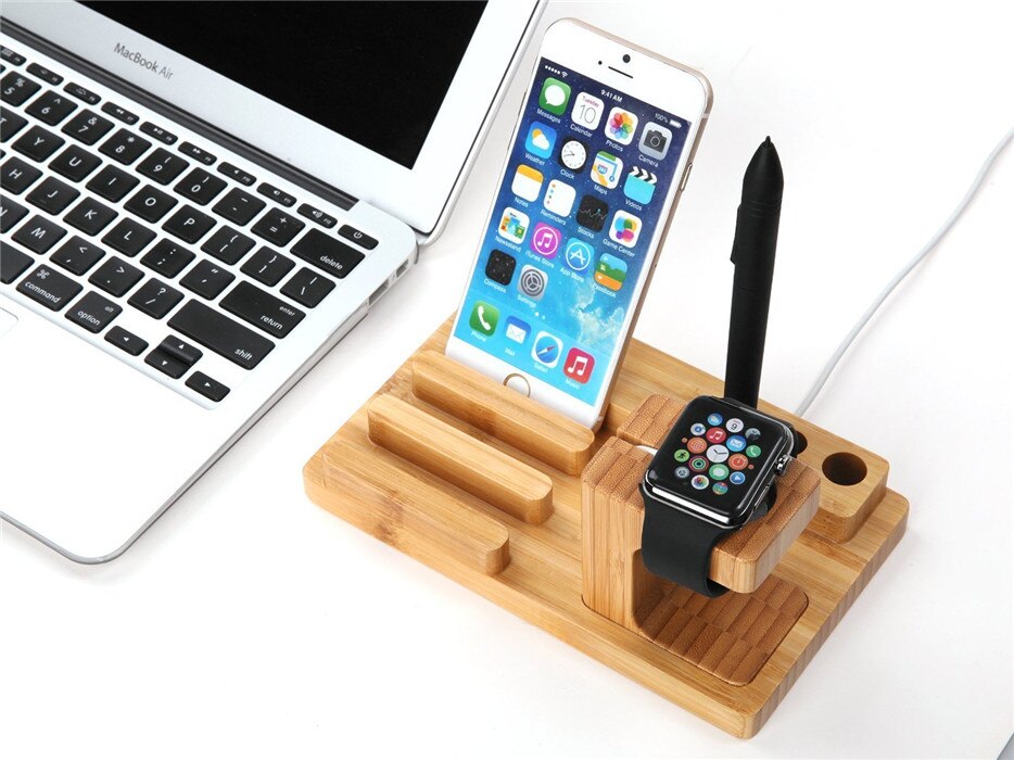 Bamboo Case For Apple Watch1 2 generation bracket ... – Grandado