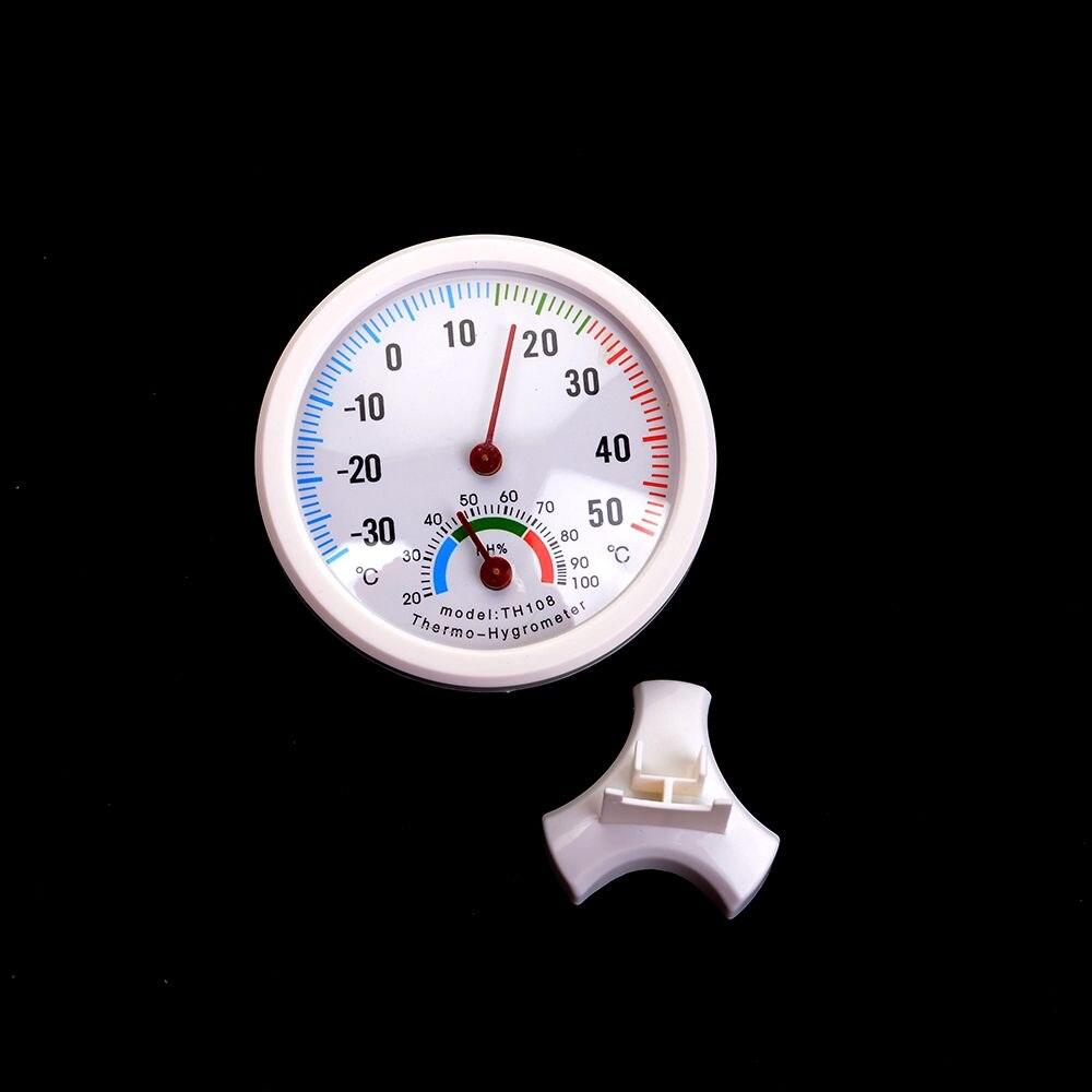1pcs Mini Round Clock-shaped Analog Humidity Gauge... – Grandado