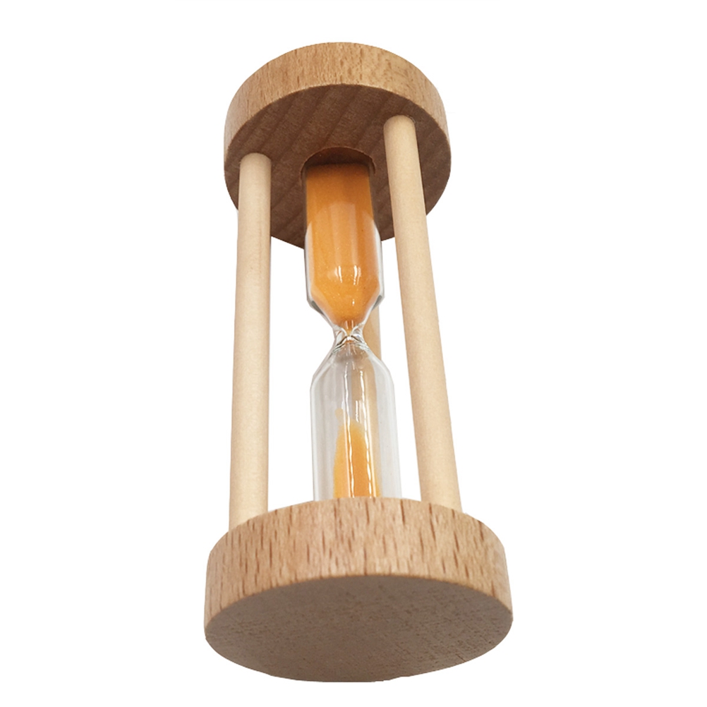 3 Min Houten Zandloper Zandloper Geel Zand Timer K... – Vicedeal