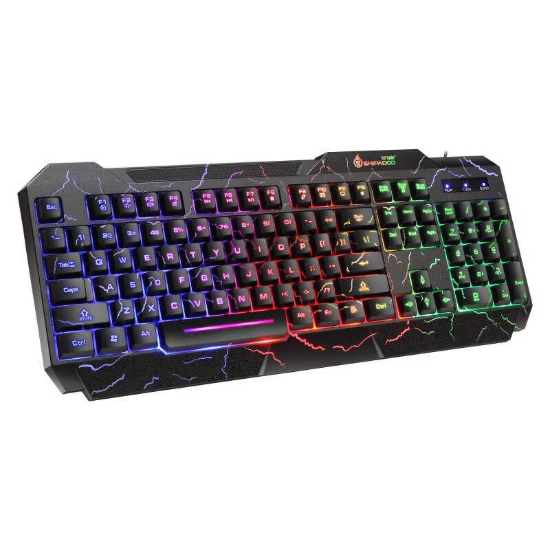 LED Luminous Gaming Keyboard Mouse Combos USB Wire... – Grandado
