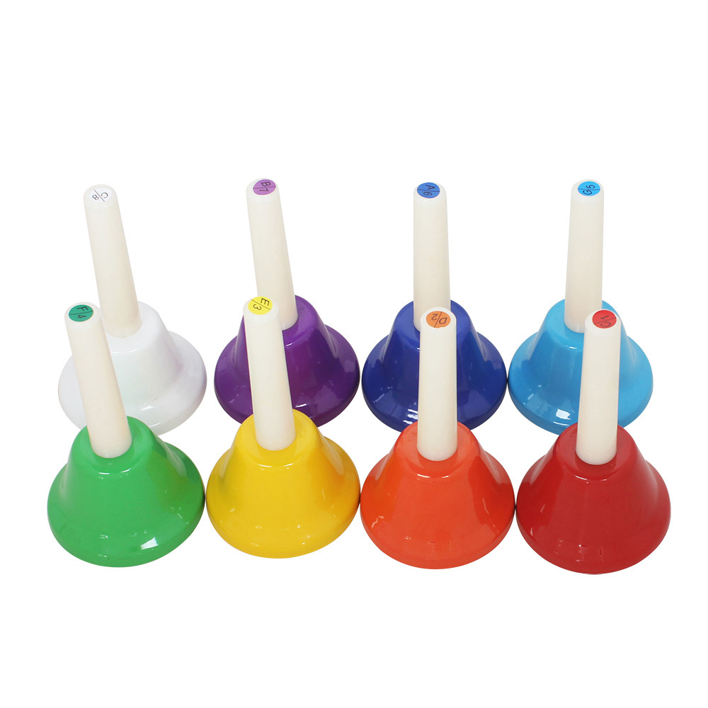 Orff Musical Instrument Set Handbell Colorful 8-No... – Grandado