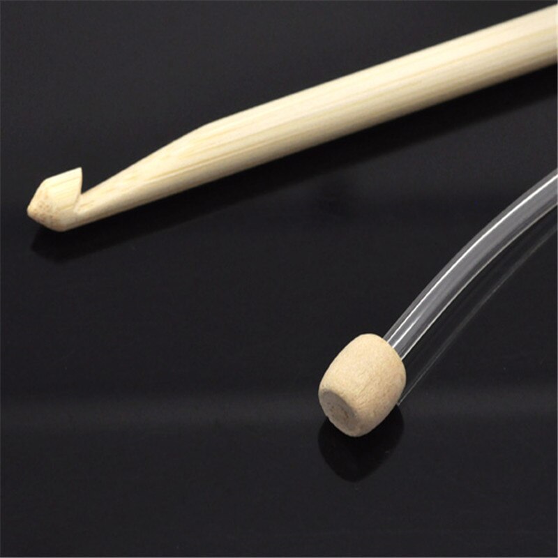 5.5Mm Bamboe Afghaanse Tunesische Haak Haak Set Na... – Grandado