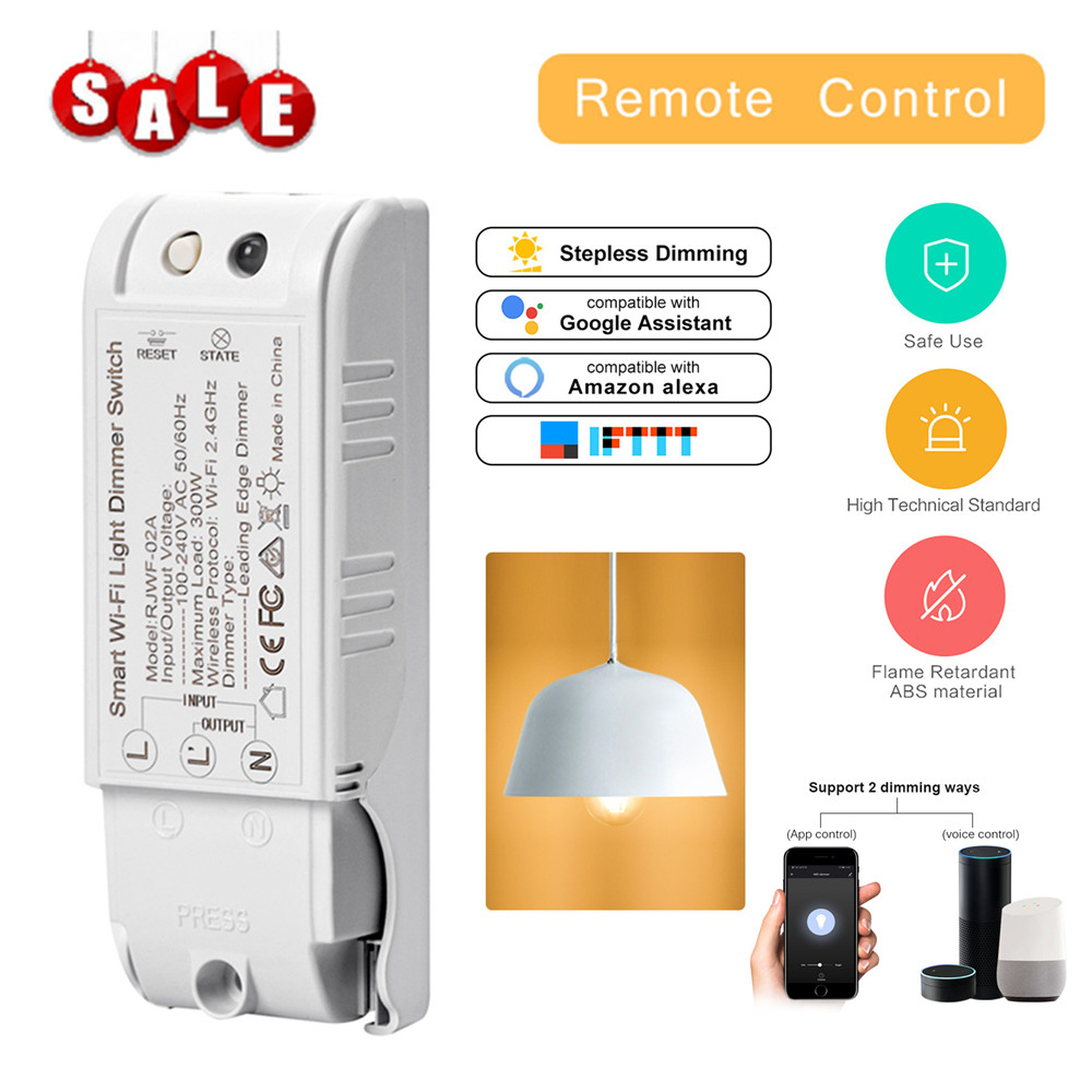 WiFi Smart LED Dimmer 12V 5V 24V 36V 8A PWM Wirele... – Grandado