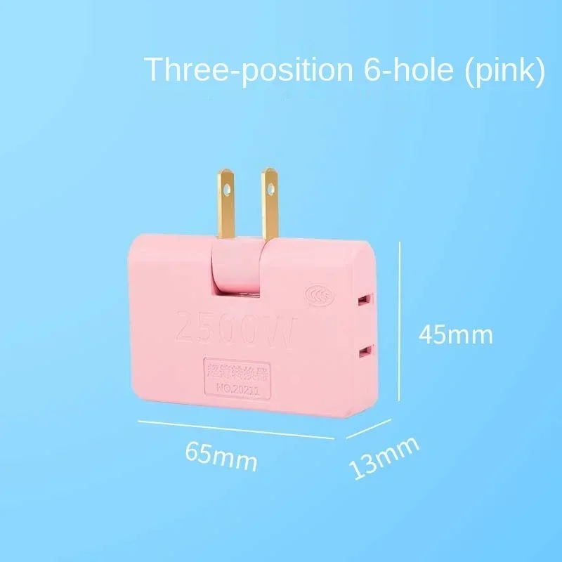 US 3 In 1 Extension Plug Electrical Adapter 180 De... – Grandado