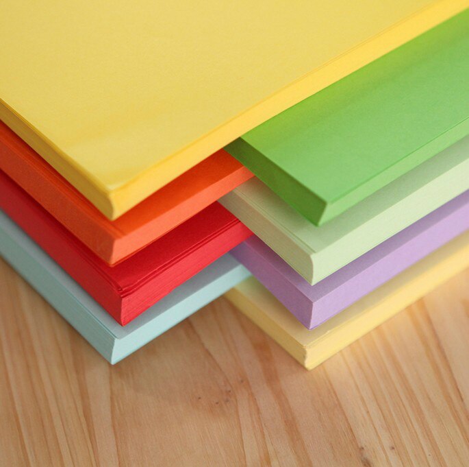 Multi-color Marie A4 color copy printing paper ori... – Grandado