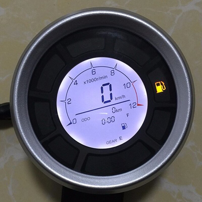 TKOSM 12000rpm Universal Motorrad LCD Digital Tach... – Vicedeal