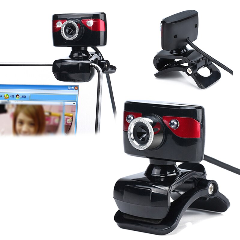 Webcam HD 12 Mega pixels Driver-free USB Web Camer... – Grandado