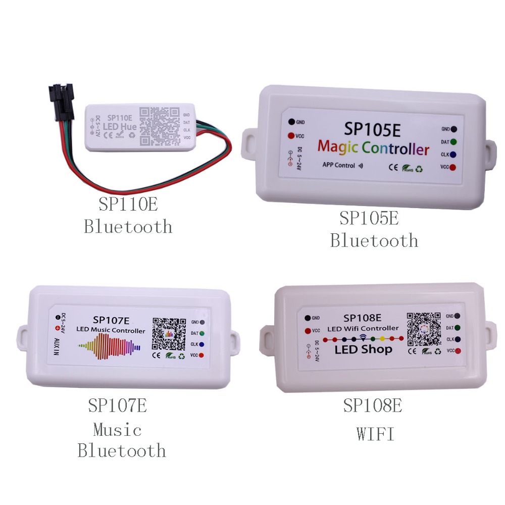 SP108E wifi WS2811 WS2812B Led Muziek Controller S... – Vicedeal