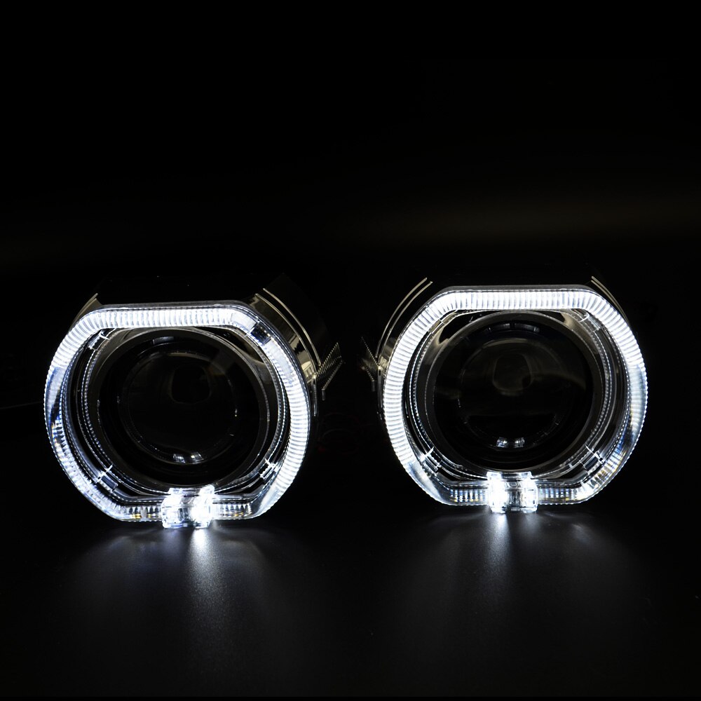 2.5 inch mini bi xenon hid projector lens DRL whit... – Grandado