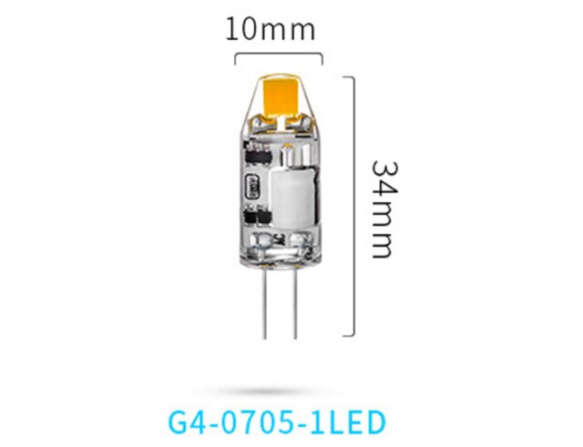 10 Stk/partij Dimbare Mini G4 Led Cob Lamp 2W 3W 5... – Vicedeal