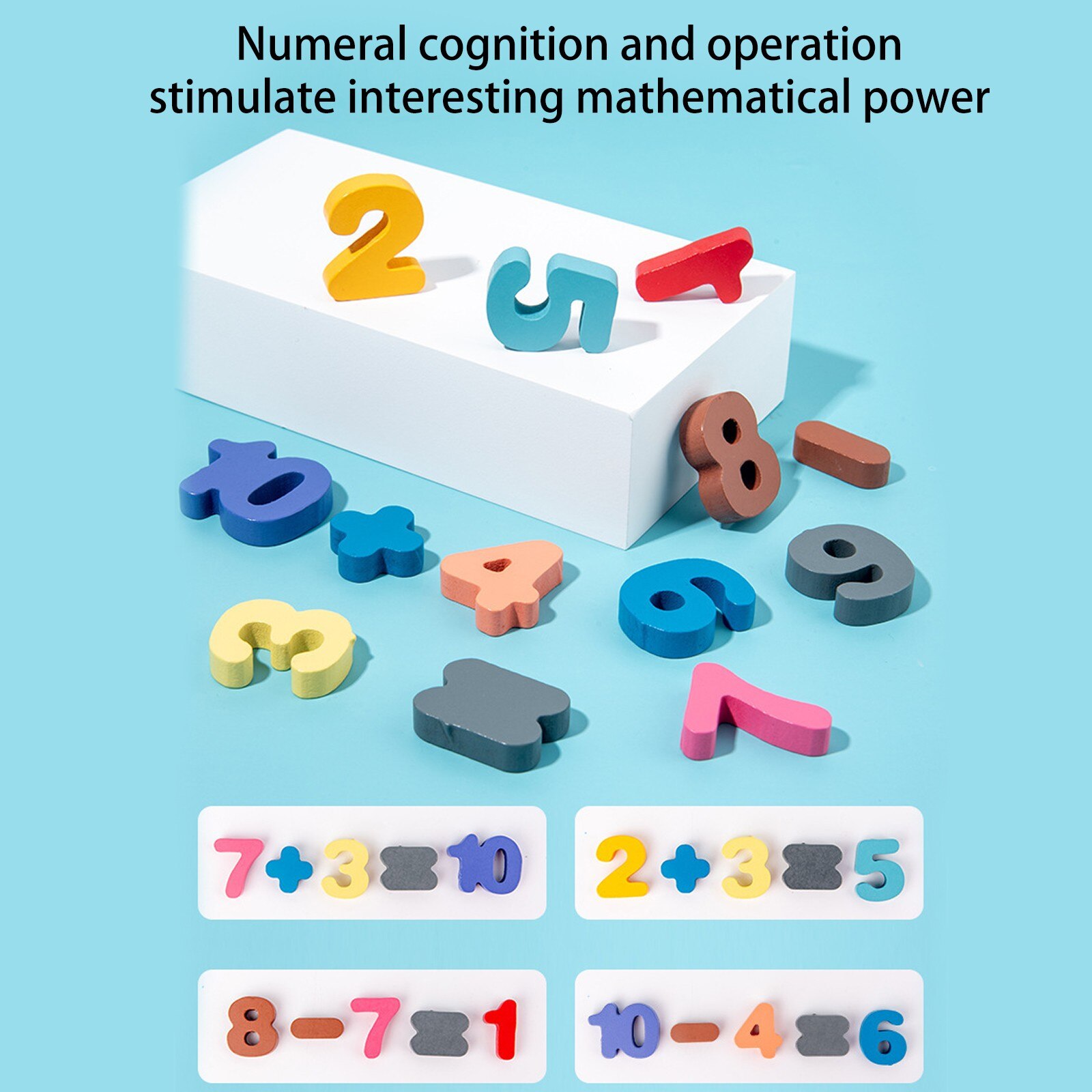 Language Wooden Number Alphabet Puzzles Shape Sort... – Grandado