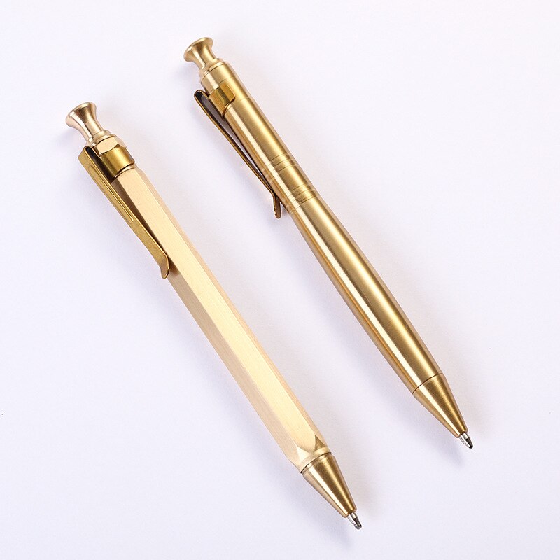 3PCS / Lot brass pen signature pen writing pen Cli... – Vicedeal