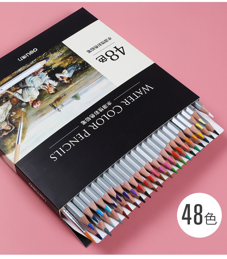 24/36/48 Colorful Colors/Box Water Color Pencil Pe... – Grandado