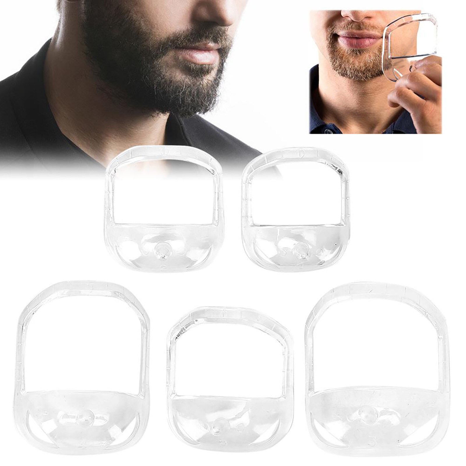 Beard Template, Goatee Outliner Mustache Contour S... – Vicedeal
