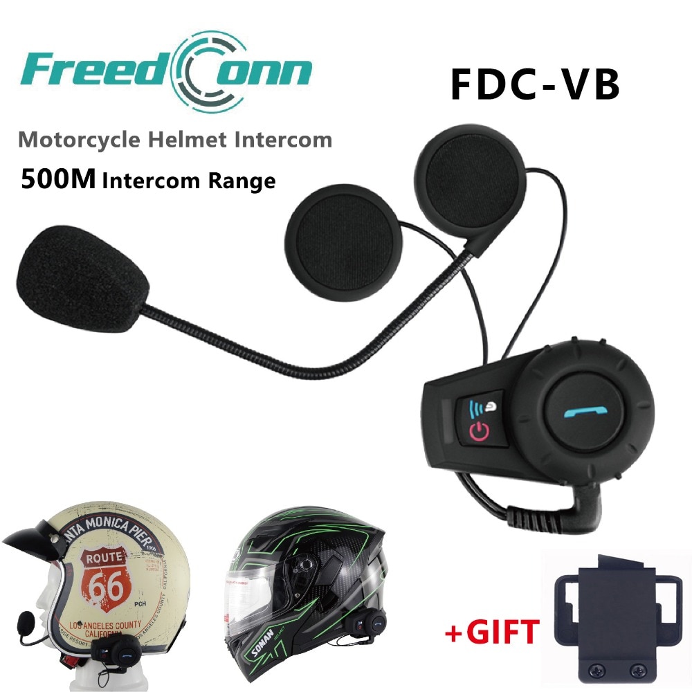 Freedconn 500 m Moto Intercom Motorhelm Intercom H... – Grandado