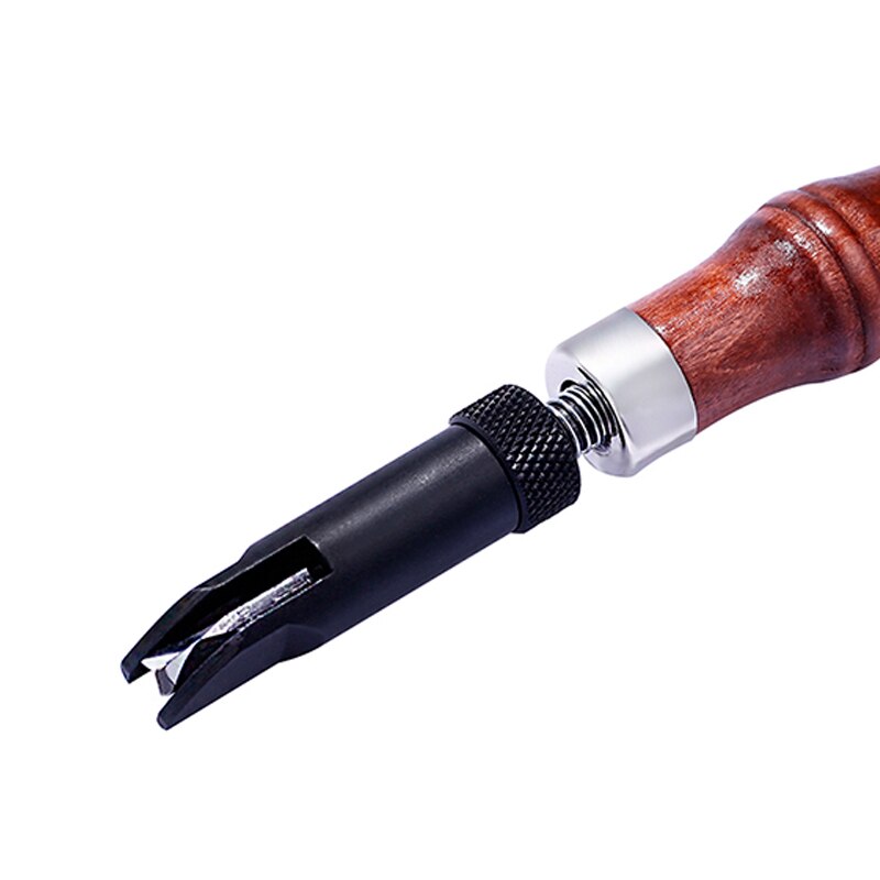 LMDZ Holz Griff Durable V Typ Push-Einstechen Gerä... – Vicedeal