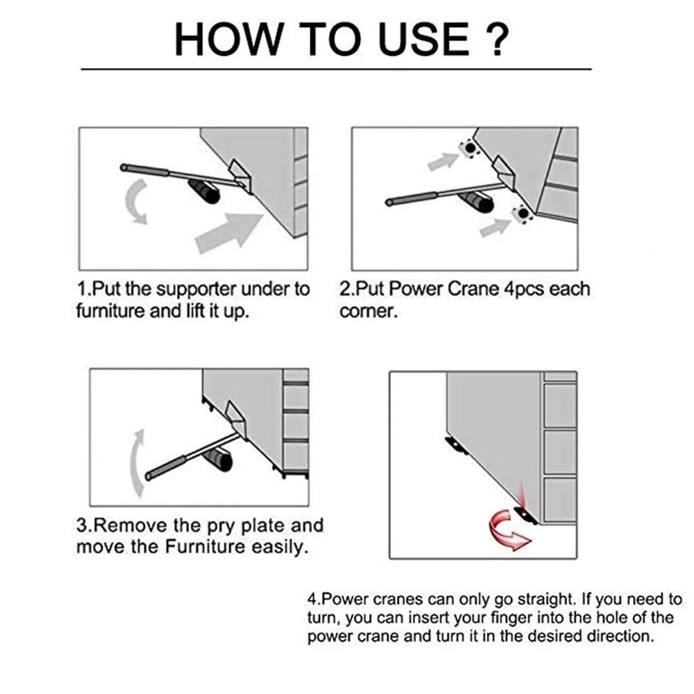 5PCS/Set Furniture Transport Lifter Tool Set Furni... – Grandado