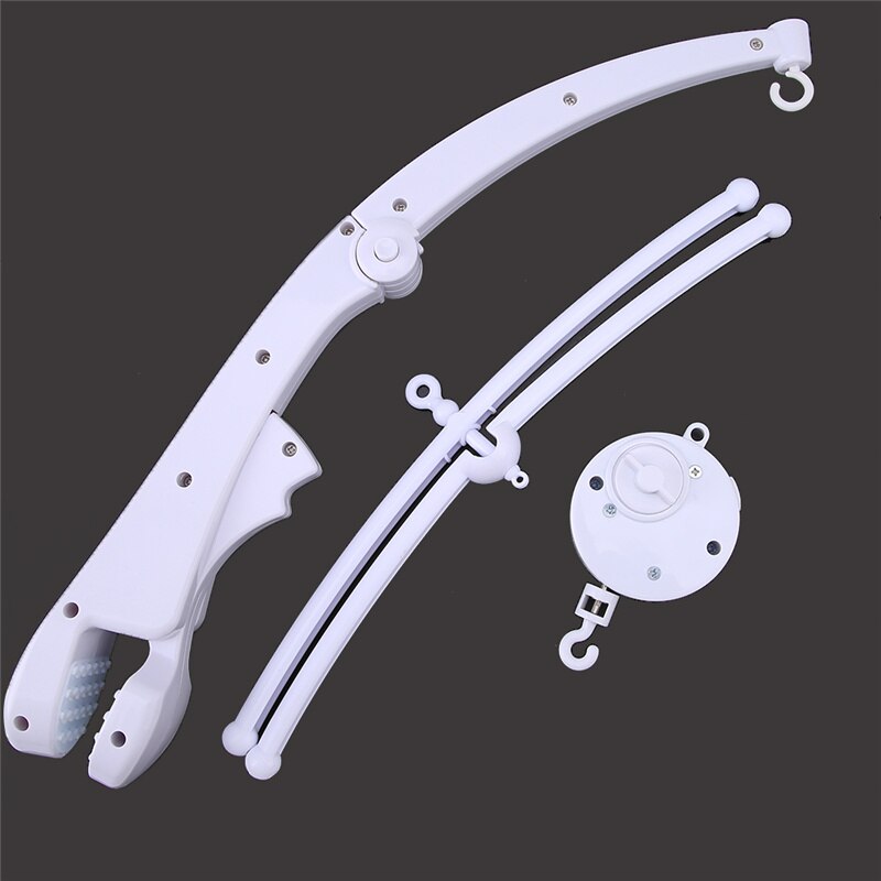 1Set Baby Toys White Rattles Bracket Set Baby Crib... – Vicedeal